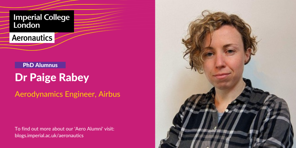 Paige Rabey: Following my aerodynamics dream - Department of Aeronautics