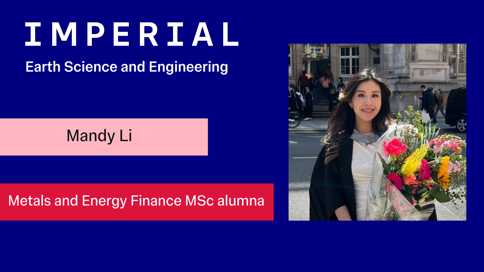 ESE Spotlight: Mandy Li, Metals and Energy Finance MSc alumna ...
