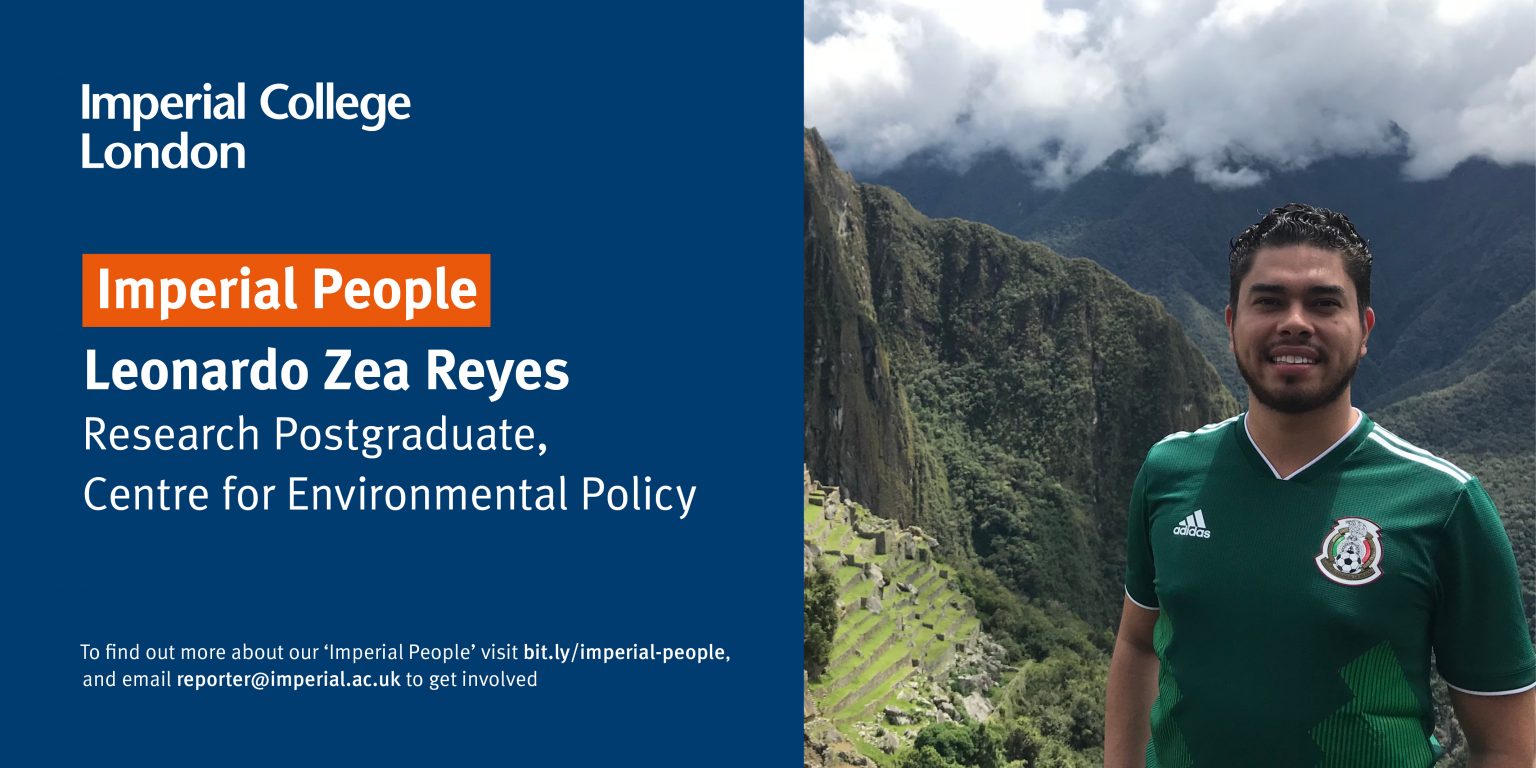 Leonardo Zea Reyes, Research Postgraduate, Centre for Environmental ...