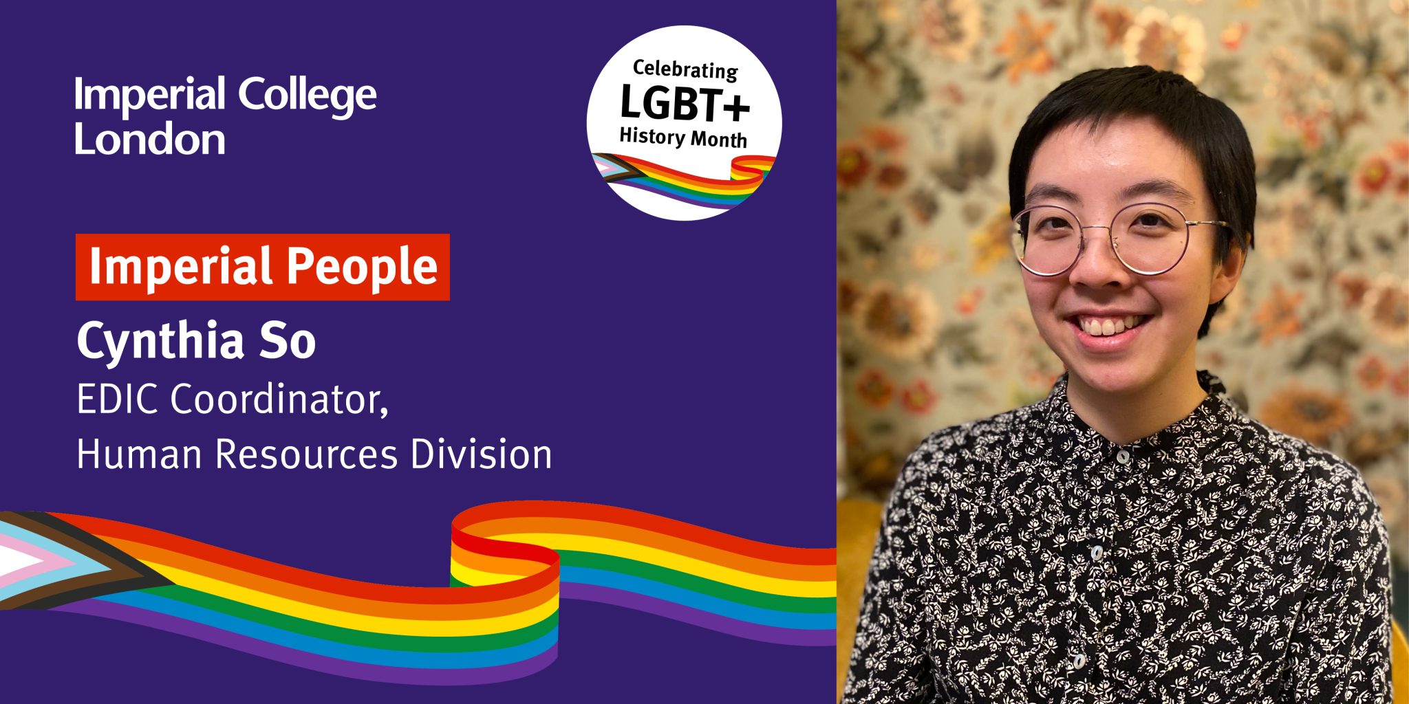 Cynthia So, EDIC Coordinator, Human Resources Division - Imperial people