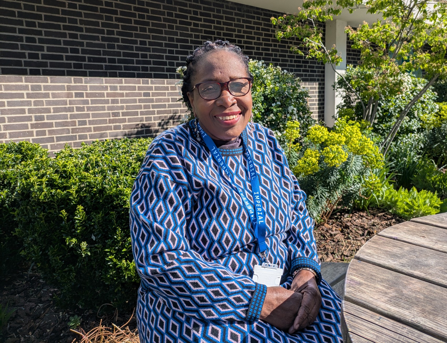 Christine Larbie: Over 40 years of supporting science - Imperial people