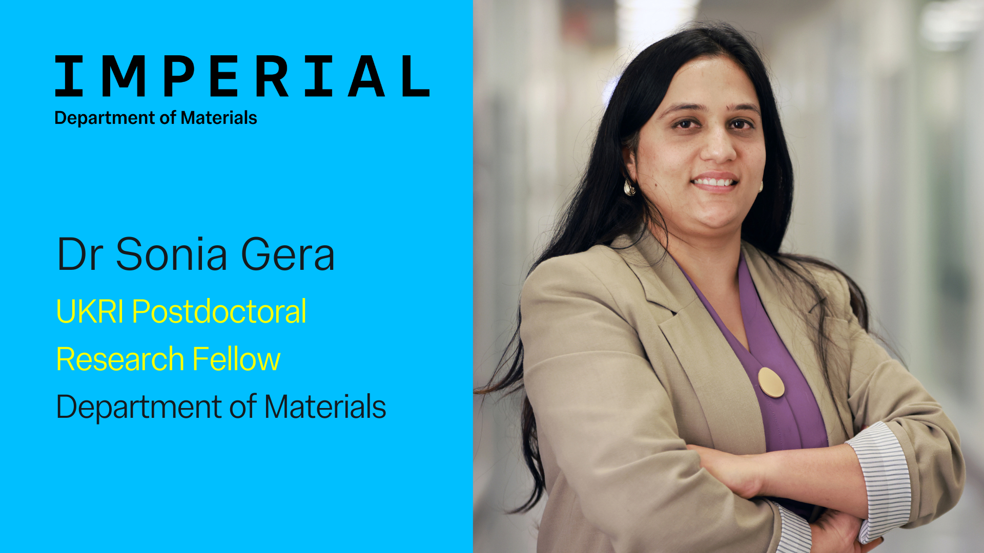 Fellow Spotlight: Dr Sonia Gera on developing materials to heal and fix bones - Imperial Materials