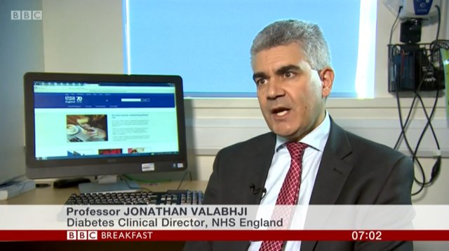 Staff profile: Professor Jonathan Valabhji, Clinical Chair in Medicine ...