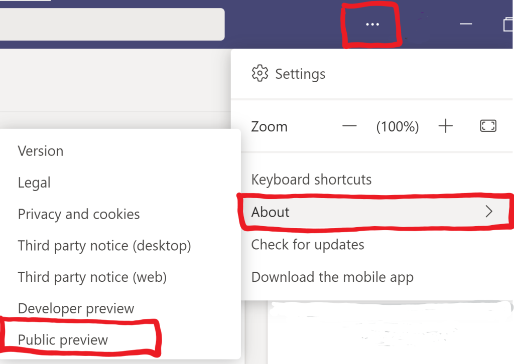 Microsoft Teams - Enabling Public Preview Features - Office 365 News ...