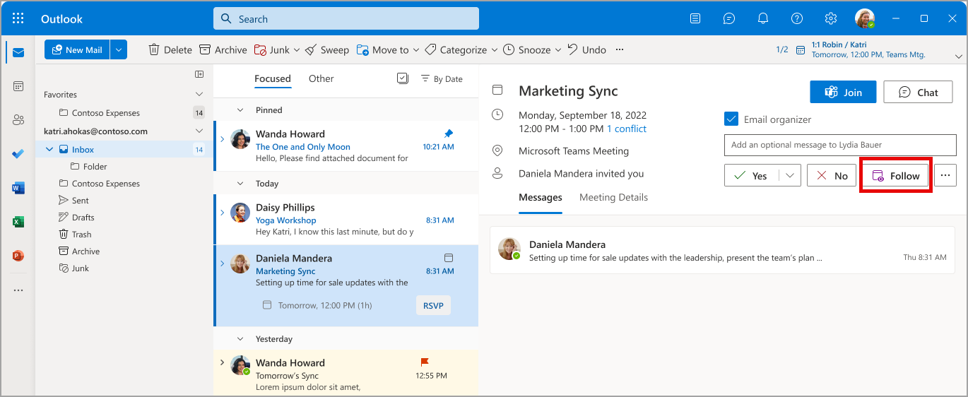 Outlook and Teams - New Meeting Response - Office 365 News and Updates