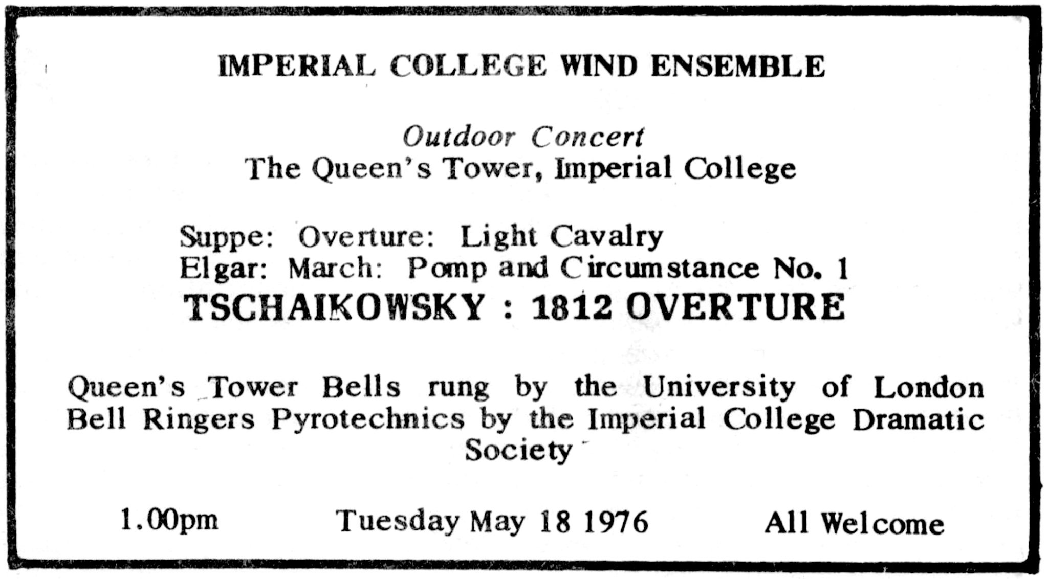 Imperial Concert Band: 1986 - Imperial College Video Archive Blog